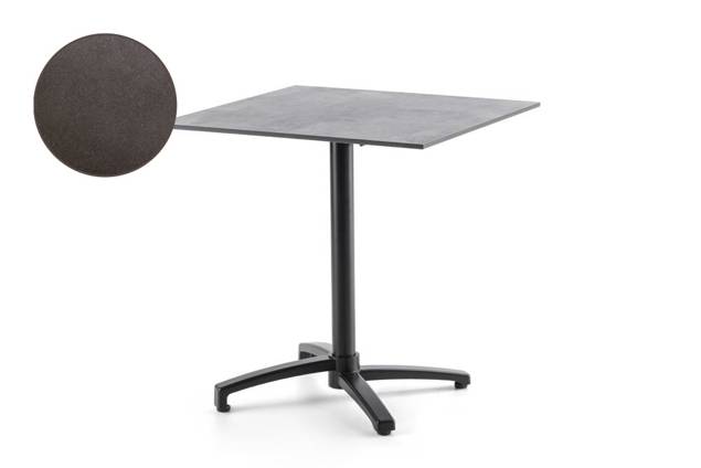 Table de jardin aluminium 60x70 cm BRIXEN | Hunn Meubles de jardin