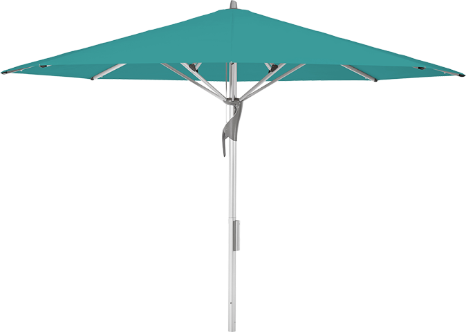 Parasol Glatz rond Ø 400 cm FORTELLO® LED | Hunn Meubles de jardin