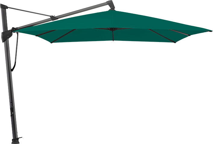 Sonnenschirm Glatz quadratisch 300 x 300 cm SOMBRANO® S+ | Hunn Gartenmöbel