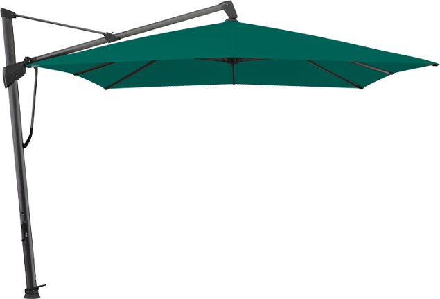 Sonnenschirm Glatz quadratisch 300 x 300 cm SOMBRANO® S+ | Hunn Gartenmöbel