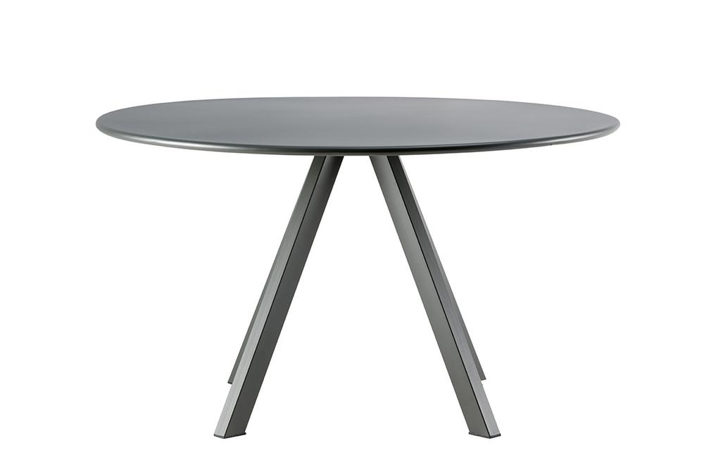 Gartentisch rund Stahl Ø 130 cm GRANADA | Hunn Gartenmöbel