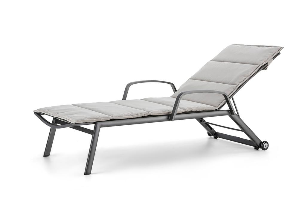 Liegestuhl Aluminium MALAGA | Hunn Gartenmöbel